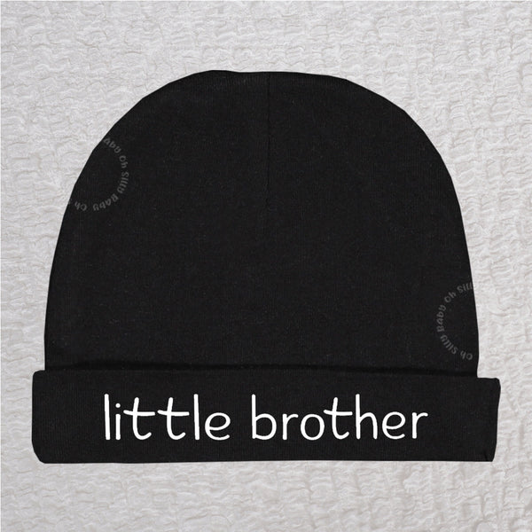 Custom Little Brother Beanie Hat | Oh Silly Baby