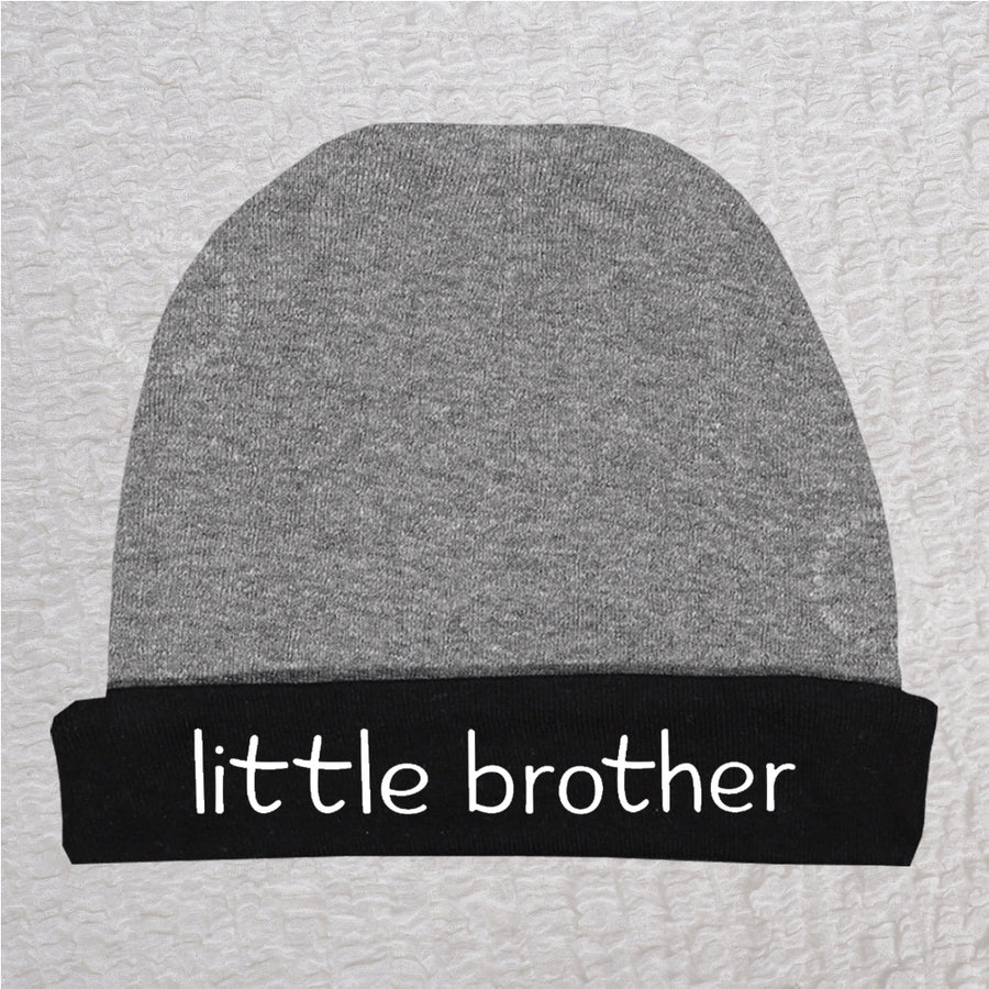 Custom Little Brother Beanie Hat | Oh Silly Baby